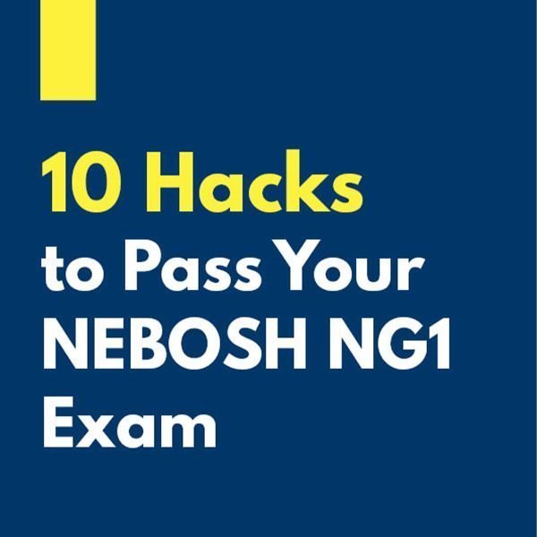NEBOSH General Certificate Books - NG1/IG1 & NG2/IG2 Study Bundle